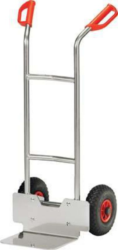 Aluminium-Transportkarre mit Luftbereifung | BRW-DE