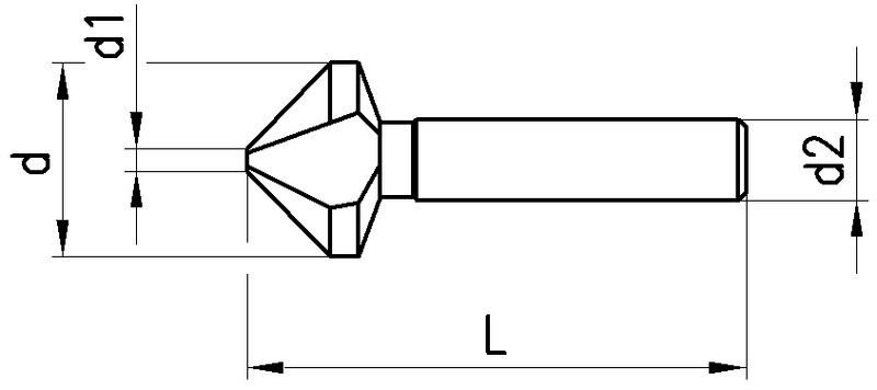 NERIOX Kegelsenker 90° | BRW